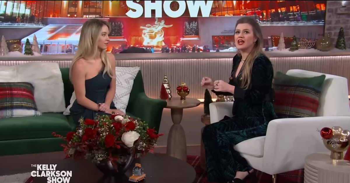 Viewers Didn't Love How Kelly Clarkson Talked Over Sydney Sweeney In ...