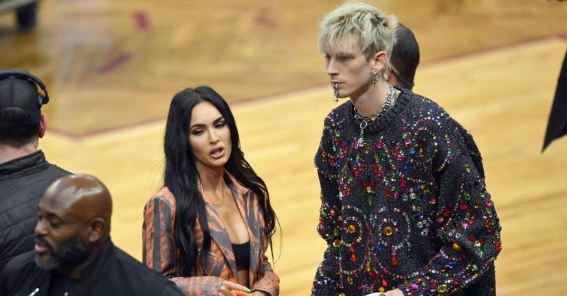 Megan Fox And Machine Gun Kelly Indulge In Some PDA At Festival After ...