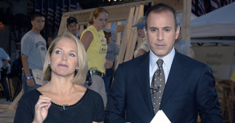 Matt Lauer Told Howard Stern He Had A Crush On Katie Couric Years ...