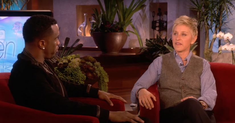 Diddy Seized Up When Ellen DeGeneres Asked About Chris Brown's Abuse ...