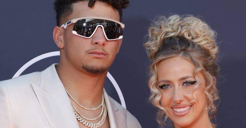 Brittany and Patrick Mahomes kissing photo finally gets some positive ...