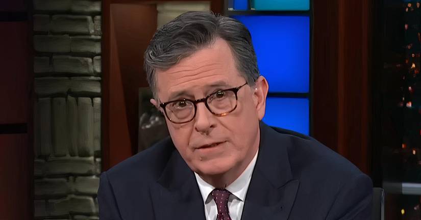 Fans Noticed The Moment Stephen Colbert's Appendix Almost Burst On-Air