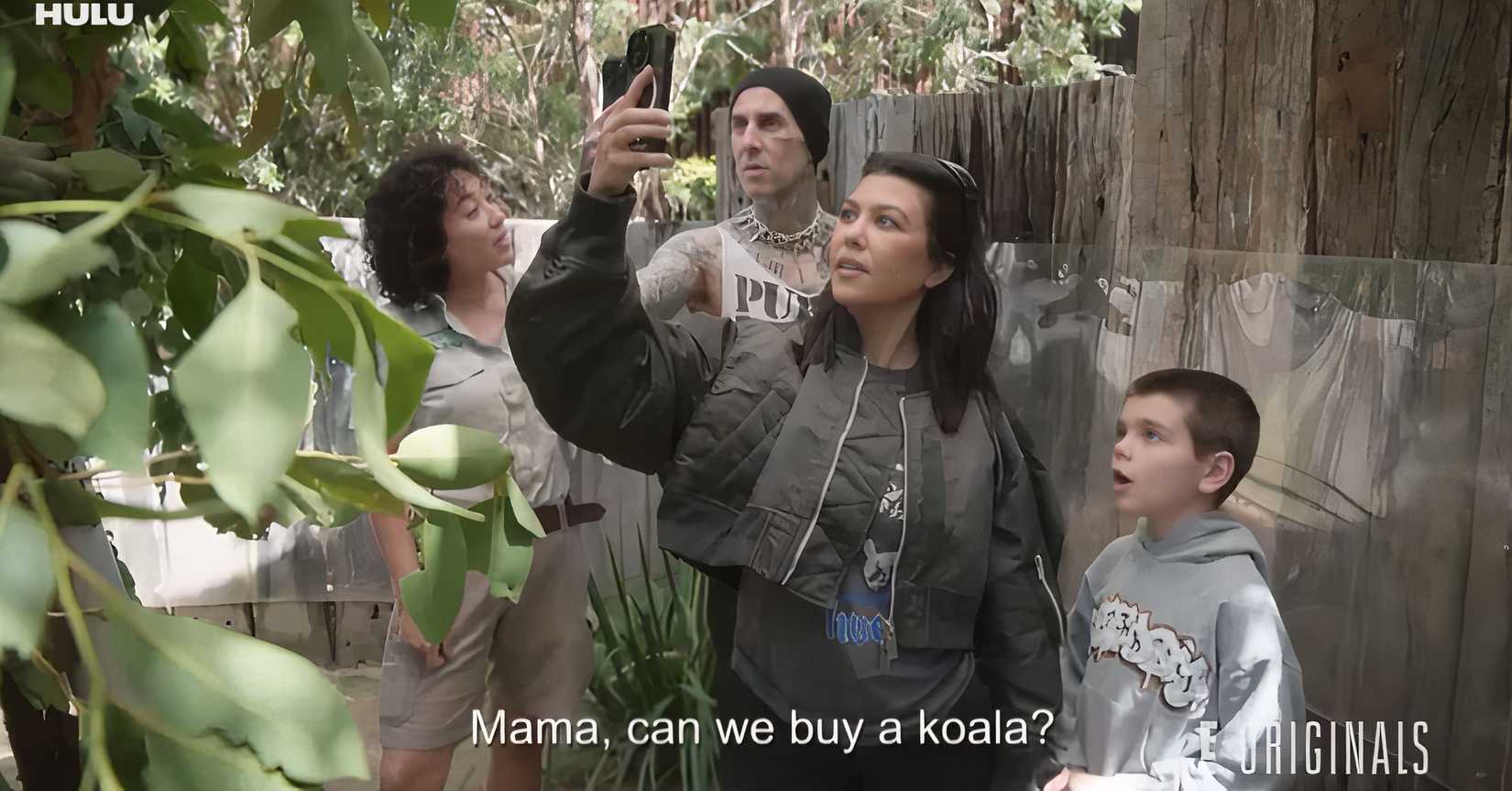 Reign Begged Kourtney To 'Stop Making Out' With Travis, Again