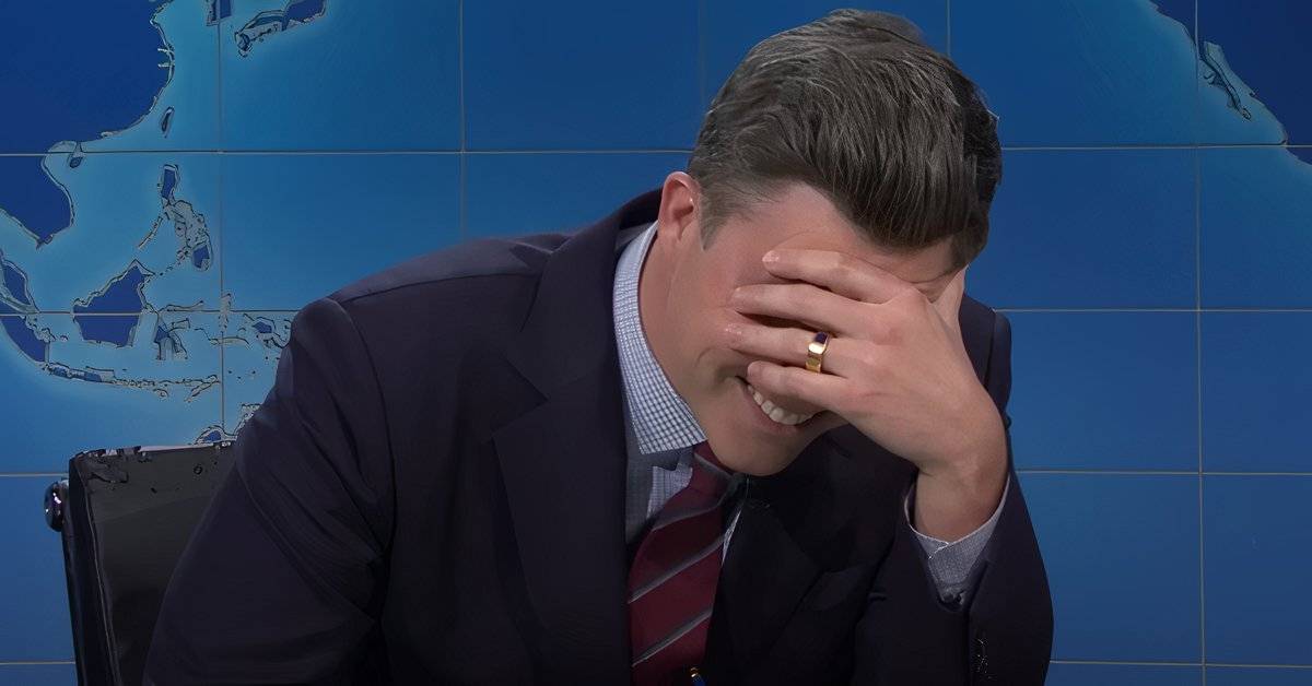 Colin Jost Couldn't Keep A Straight Face After He Was Tricked Into ...