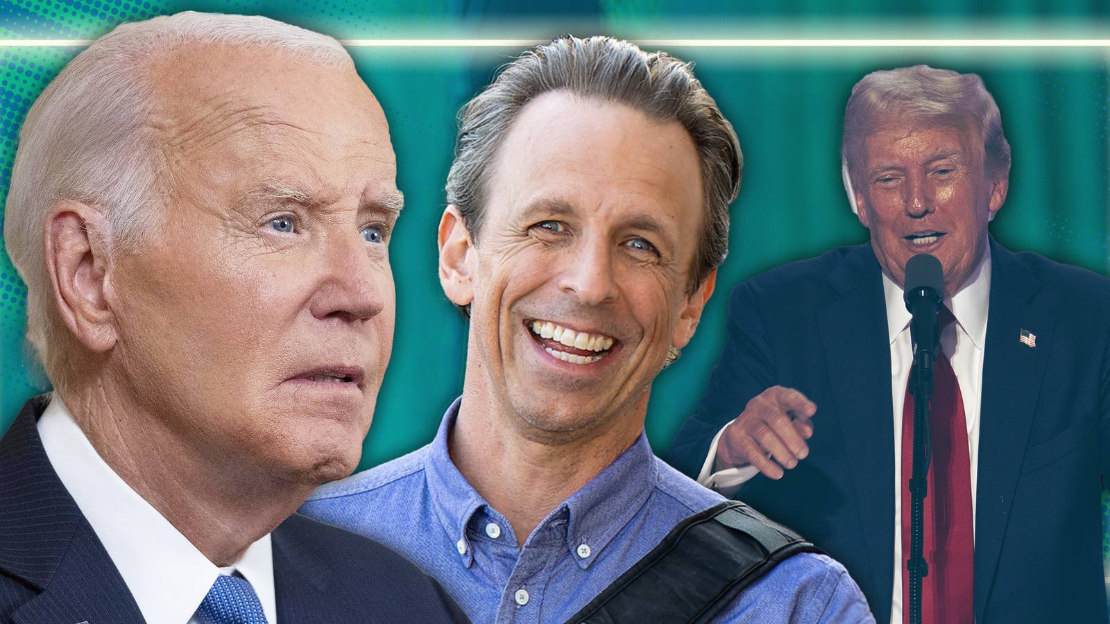 Joe Biden Roasting Seth Meyers Sparked Conspiracy Theories About His ...