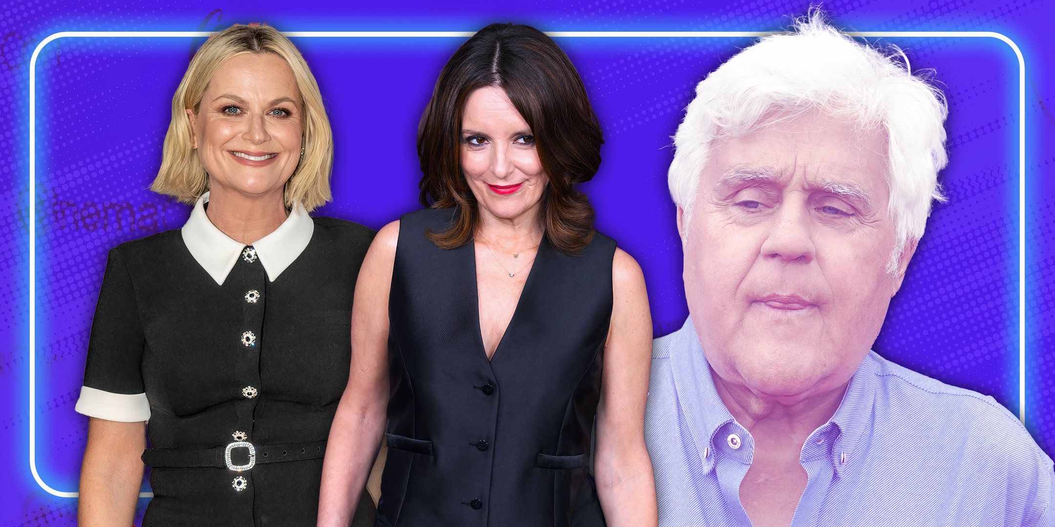 Tina Fey And Amy Poehler Proved Jay Lenos Tonight Show Was Boring As He Fumbled With His