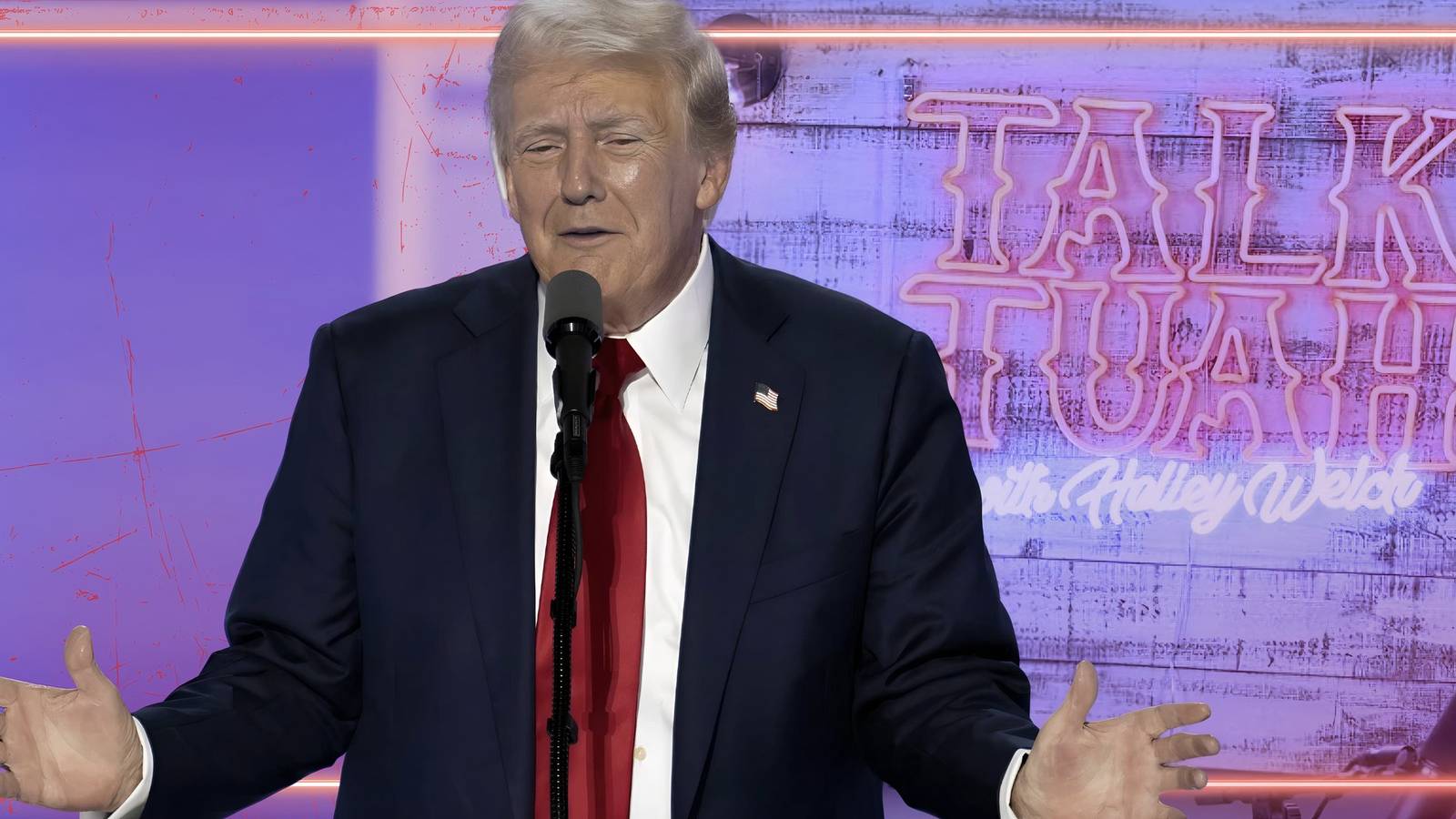 No, Donald Trump Didn't Cancel An Appearance On The Hawk Tuah Girl's ...