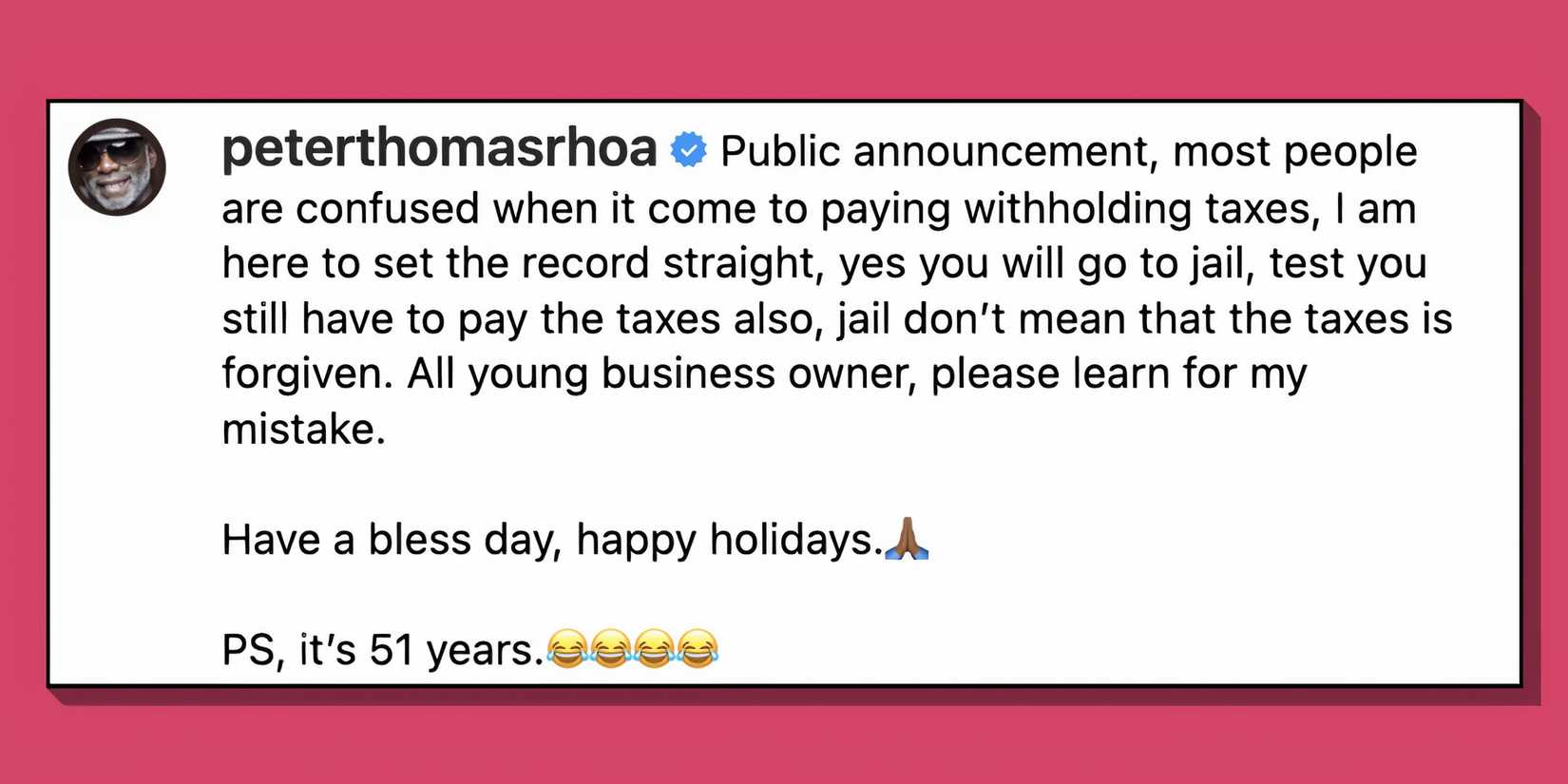 Ex-RHOA Star Peter Thomas Pleads Guilty To Tax Fraud, Is Sentenced
