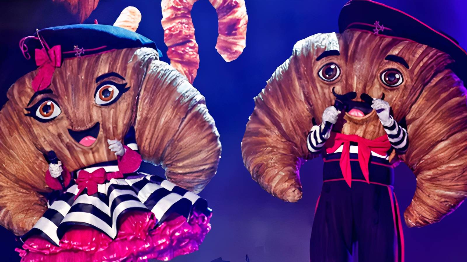 The Masked Singer Reveals Mr. And Mrs. Croissant's Identities